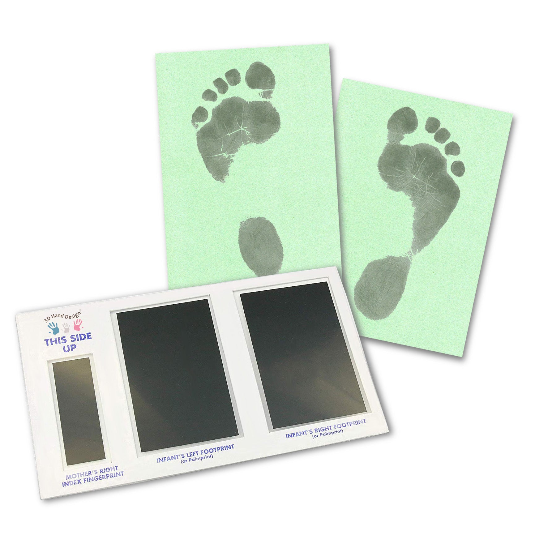 Magic Footprints Standard Set – 3D Hand Design